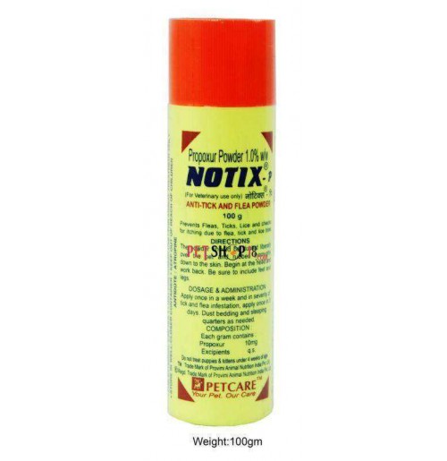 Notix P Anti Tick And Flea Powder - Dog - buy at PetShop18.com